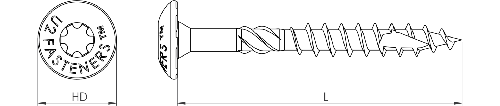 Construction Screw - U2 Fasteners