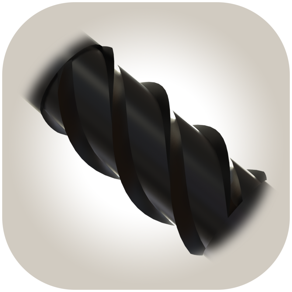 Black Flat Head Screw - U2 Fasteners