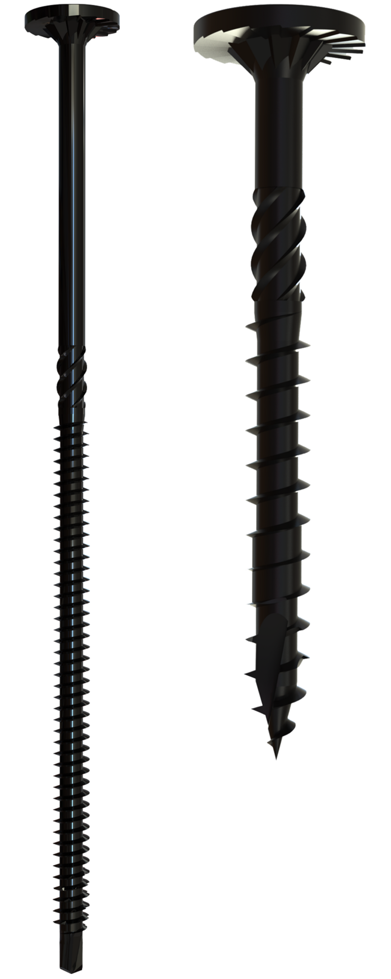 Black Flat Head Screw - U2 Fasteners