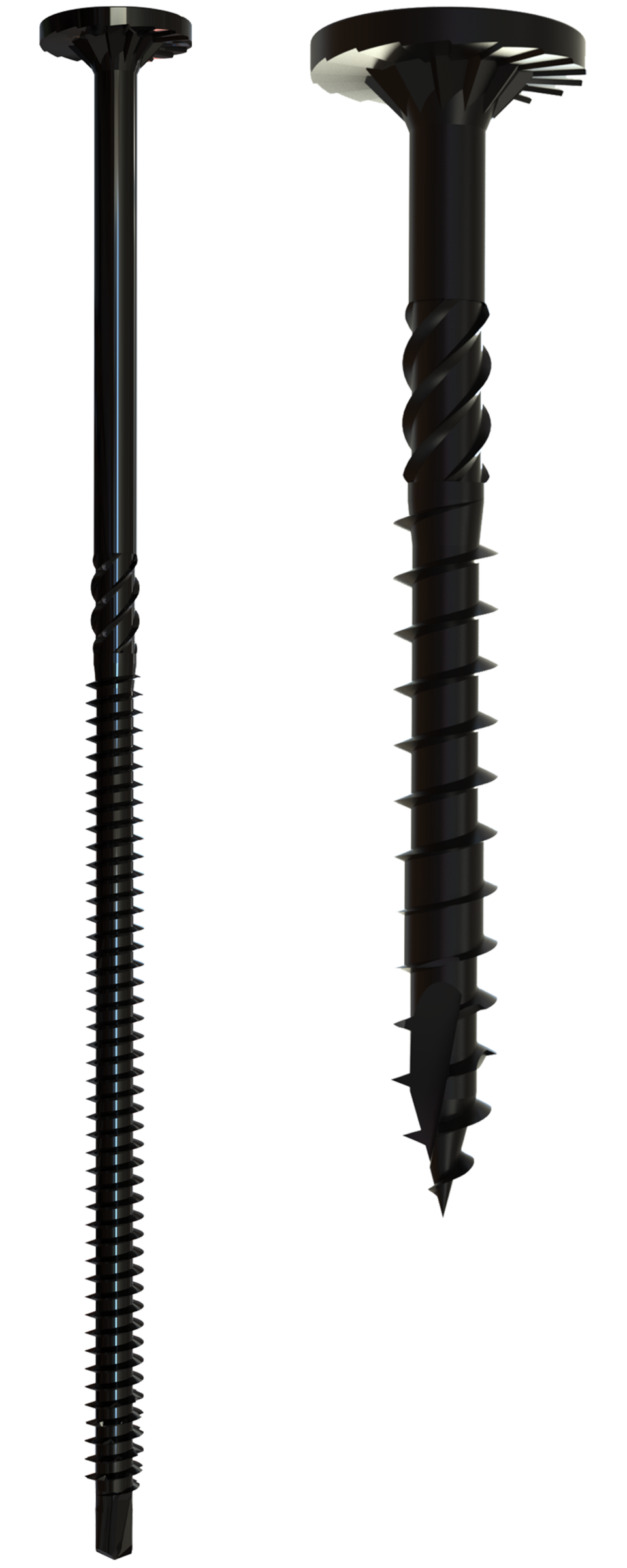 Black Flat Head Screw - U2 Fasteners